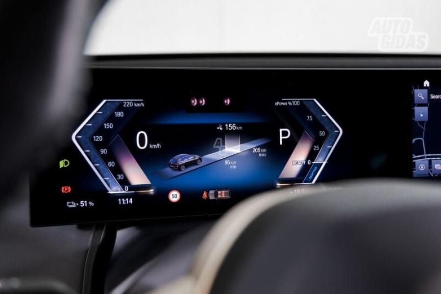 Pelēks BMW iX 2022 Viļņa, ar dzinēja tilpumu 0.00 L un nobraukumu 68 tūkst. km par 51000 €, foto 23 vietnē AUTOMOTO.COM.LV