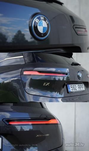 Pelēks BMW iX 2023 Tallina, ar dzinēja tilpumu 0.00 L un nobraukumu 40 tūkst. km par 55900 €, foto 3 vietnē AUTOMOTO.COM.LV