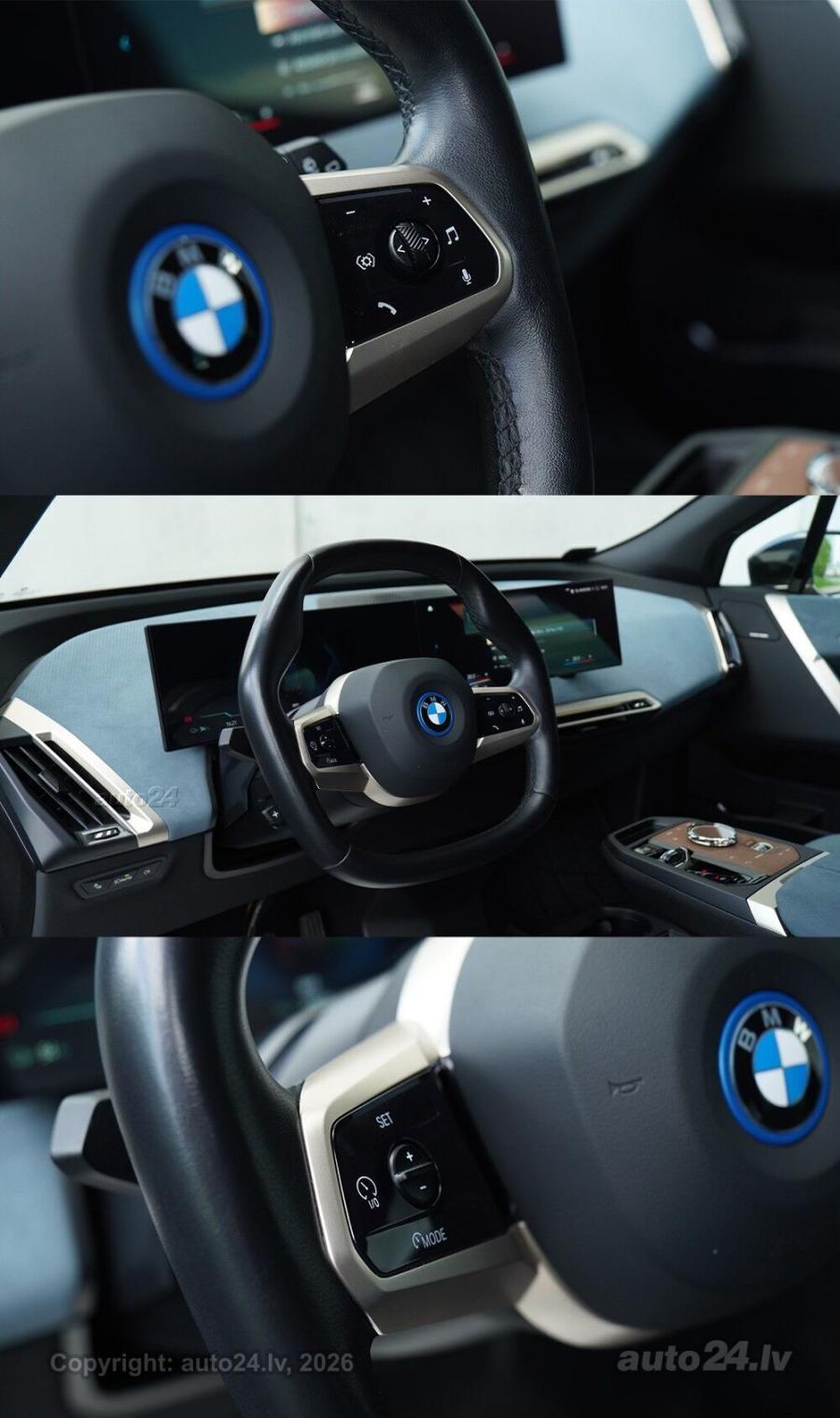 Pelēks BMW iX 2023 Tallina, ar dzinēja tilpumu 0.00 L un nobraukumu 40 tūkst. km par 55900 €, foto 11 vietnē AUTOMOTO.COM.LV