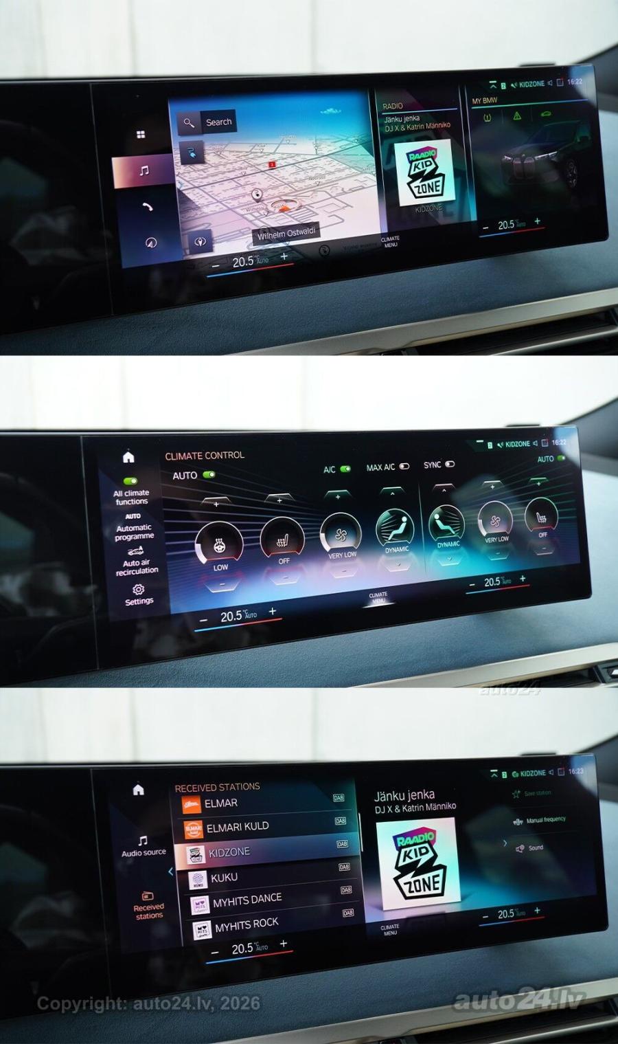Pelēks BMW iX 2023 Tallina, ar dzinēja tilpumu 0.00 L un nobraukumu 40 tūkst. km par 55900 €, foto 18 vietnē AUTOMOTO.COM.LV