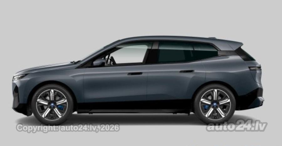 Grey BMW iX 2023 in Tallinn, with an engine capacity of 0.00 L and mileage of 22 thousand km for 51900 €, photo 4 on AUTOMOTO.COM.LV