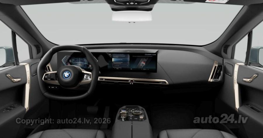 Grey BMW iX 2023 in Tallinn, with an engine capacity of 0.00 L and mileage of 22 thousand km for 51900 €, photo 7 on AUTOMOTO.COM.LV