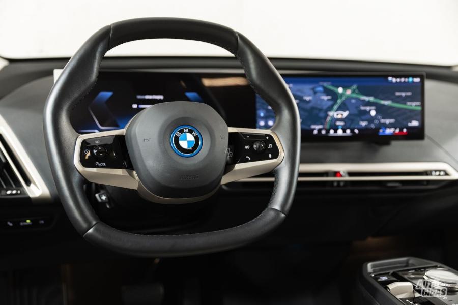 Pelēks BMW iX 2024 Viļņa, ar dzinēja tilpumu 0.00 L un nobraukumu 59 tūkst. km par 67800 €, foto 13 vietnē AUTOMOTO.COM.LV