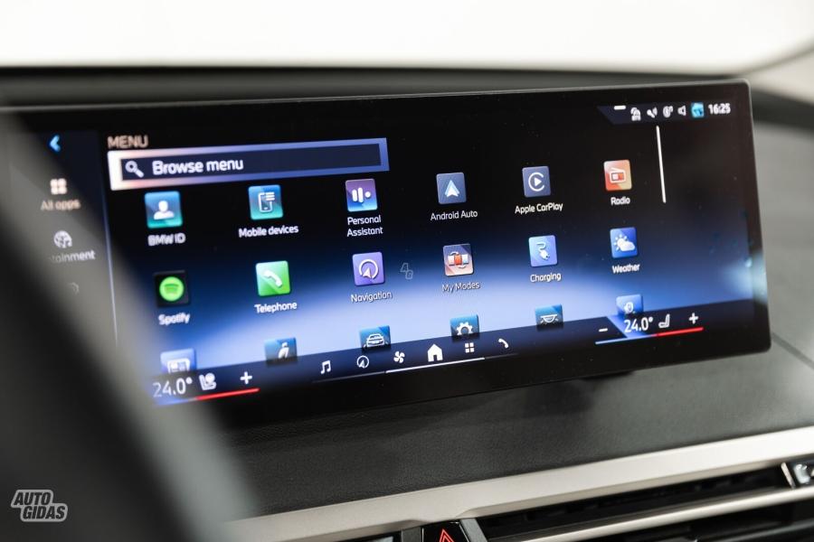 Pelēks BMW iX 2024 Viļņa, ar dzinēja tilpumu 0.00 L un nobraukumu 59 tūkst. km par 59950 €, foto 25 vietnē AUTOMOTO.COM.LV