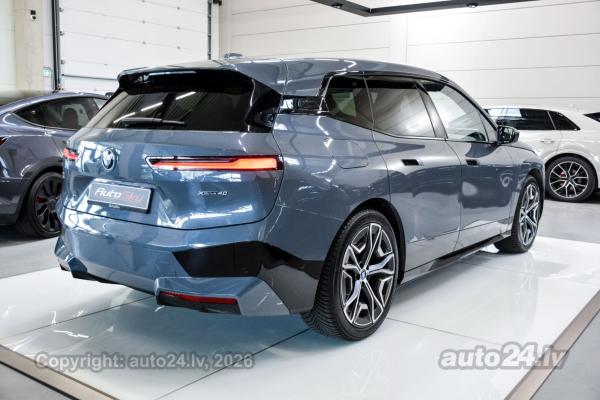 Grey BMW iX 2022 in Tallinn, with an engine capacity of 0.00 L and mileage of 46 thousand km for 45500 €, photo 3 on AUTOMOTO.COM.LV