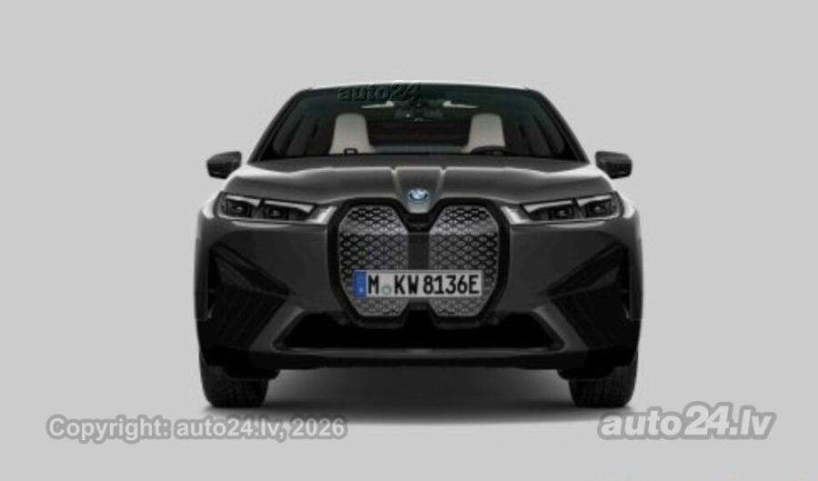 Grey BMW iX 2024 in Tallinn, with an engine capacity of 0.00 L and mileage of 73 thousand km for 49900 €, photo 3 on AUTOMOTO.COM.LV