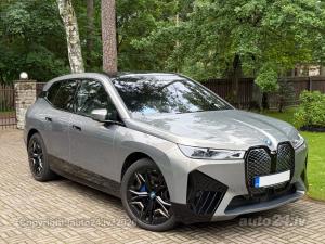 Grey BMW iX 2025 in Tallinn, with an engine capacity of 0.00 L and mileage of 18 thousand km for 77980 €, photo  on AUTOMOTO.COM.LV