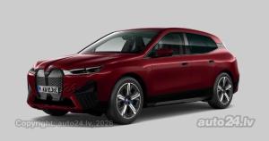 Sarkans BMW iX 2024 Tallina, ar dzinēja tilpumu 0.00 L un nobraukumu 10 tūkst. km par 55900 €, foto  vietnē AUTOMOTO.COM.LV