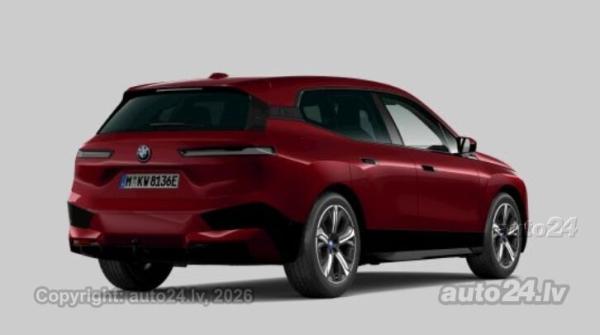 Sarkans BMW iX 2024 Tallina, ar dzinēja tilpumu 0.00 L un nobraukumu 10 tūkst. km par 55900 €, foto 3 vietnē AUTOMOTO.COM.LV