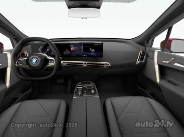 Sarkans BMW iX 2024 Tallina, ar dzinēja tilpumu 0.00 L un nobraukumu 10 tūkst. km par 55900 €, foto 4 vietnē AUTOMOTO.COM.LV