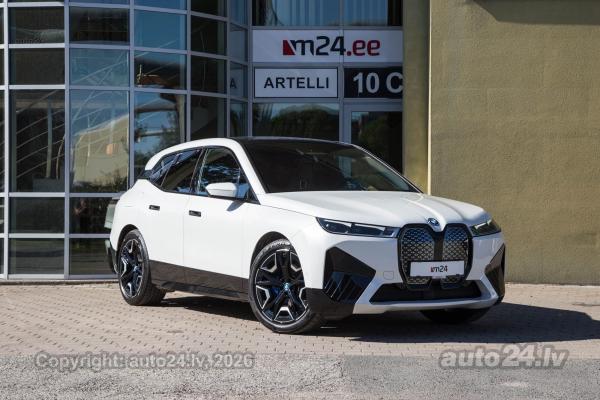 BMW iX 2023 Tallina vietnÄ Balts BMW iX 2023 Tallina, ar dzinÄja tilpumu 0.00 L un nobraukumu 25 tÅ«kst. km par 66990 ā¬, foto 1 vietnÄ AUTOMOTO.COM.LV