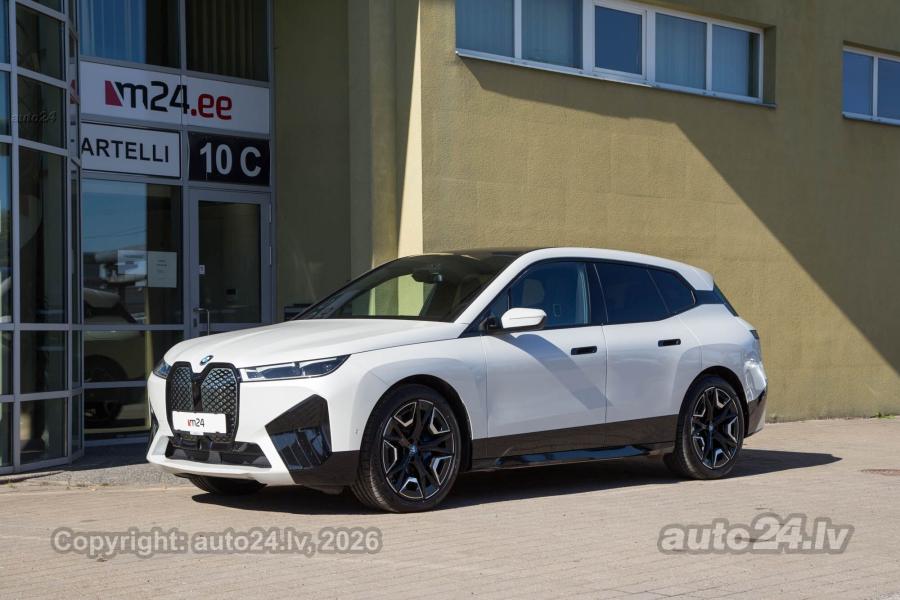 Balts BMW iX 2023 Tallina, ar dzinēja tilpumu 0.00 L un nobraukumu 25 tūkst. km par 66990 €, foto 6 vietnē AUTOMOTO.COM.LV