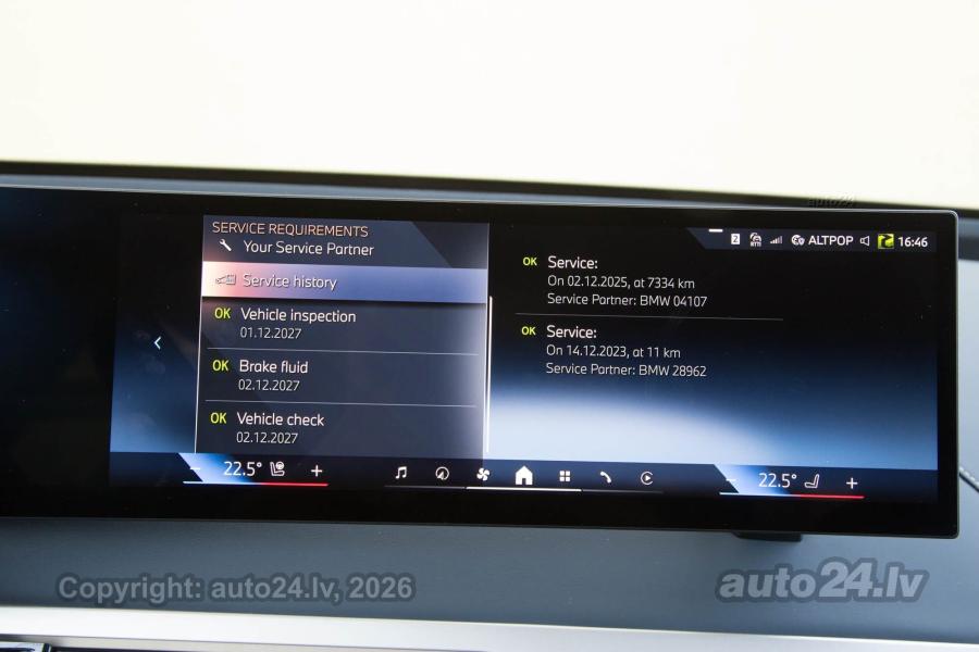 Balts BMW iX 2023 Tallina, ar dzinēja tilpumu 0.00 L un nobraukumu 25 tūkst. km par 66990 €, foto 22 vietnē AUTOMOTO.COM.LV