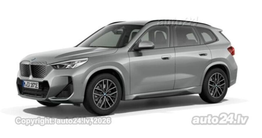 Pelēks BMW iX1 2025 Tallina, ar dzinēja tilpumu 0.00 L un nobraukumu 4 tūkst. km par 42900 €, foto 1 vietnē AUTOMOTO.COM.LV