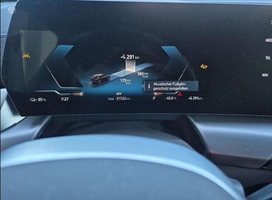 Melns BMW iX2 2025 Klaipėda, ar dzinēja tilpumu 0.00 L un nobraukumu 32 tūkst. km par 12600 €, foto 8 vietnē AUTOMOTO.COM.LV