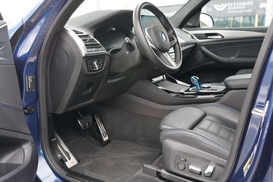 Zils BMW iX3 2022 Viļņa, ar dzinēja tilpumu 0.00 L un nobraukumu 102 tūkst. km par 30650 €, foto 13 vietnē AUTOMOTO.COM.LV