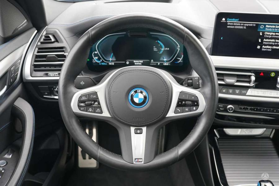 Zils BMW iX3 2022 Viļņa, ar dzinēja tilpumu 0.00 L un nobraukumu 102 tūkst. km par 30650 €, foto 22 vietnē AUTOMOTO.COM.LV