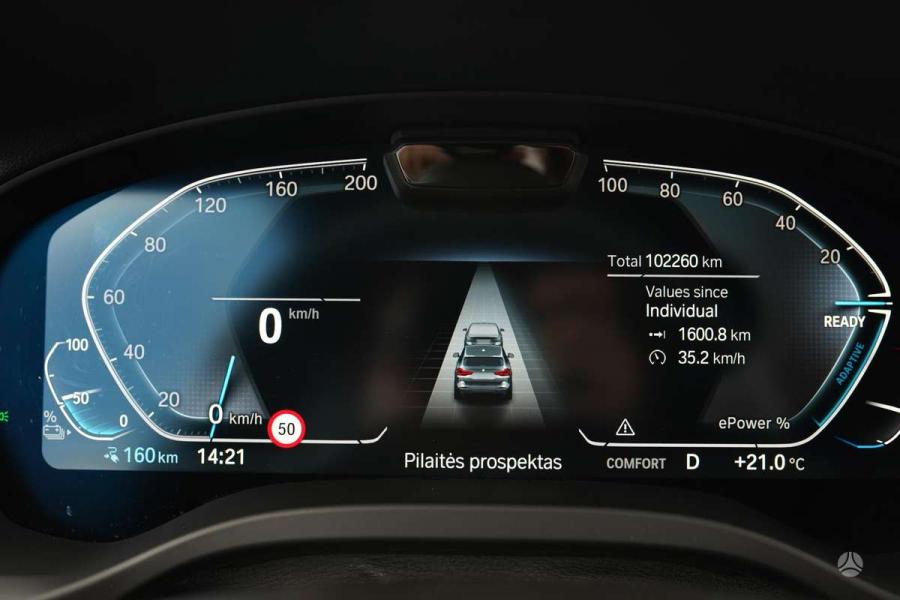 Zils BMW iX3 2022 Viļņa, ar dzinēja tilpumu 0.00 L un nobraukumu 102 tūkst. km par 30650 €, foto 28 vietnē AUTOMOTO.COM.LV