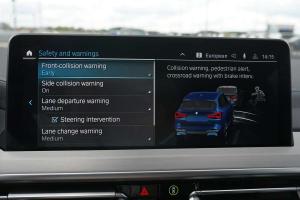 Zils BMW iX3 2022 Viļņa, ar dzinēja tilpumu 0.00 L un nobraukumu 102 tūkst. km par 30650 €, foto 31 vietnē AUTOMOTO.COM.LV