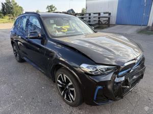 Blue BMW iX3 2023 in Kaunas, with an engine capacity of 0.00 L and mileage of 55 thousand km for 22490 €, photo 3 on AUTOMOTO.COM.LV