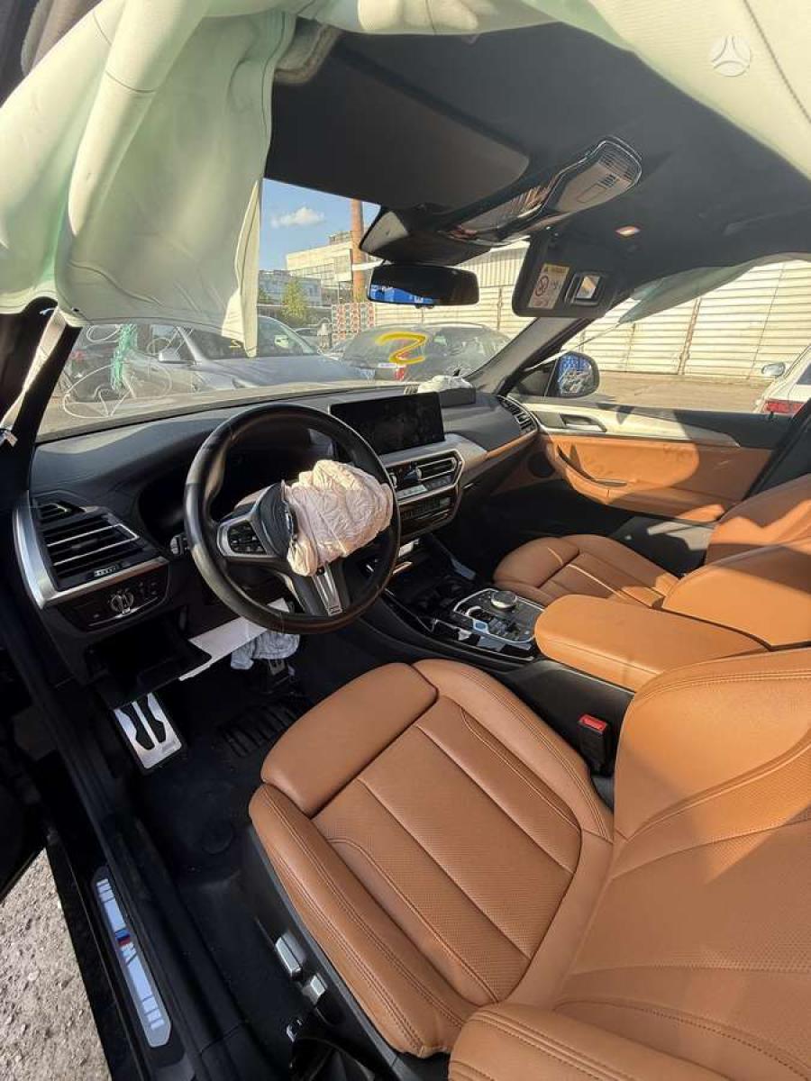 Blue BMW iX3 2023 in Kaunas, with an engine capacity of 0.00 L and mileage of 55 thousand km for 22490 €, photo 9 on AUTOMOTO.COM.LV