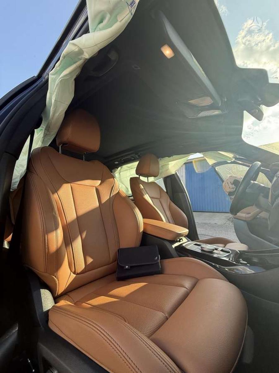Blue BMW iX3 2023 in Kaunas, with an engine capacity of 0.00 L and mileage of 55 thousand km for 22490 €, photo 12 on AUTOMOTO.COM.LV