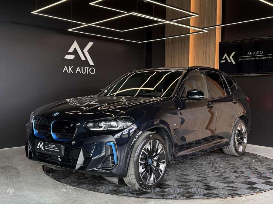 Синий БМВ iX3 2023 в Каунас, объемом двигателя 0.00 л и пробегом 20 тыс. км за 37990 €, фото 7 на AUTOMOTO.COM.LV