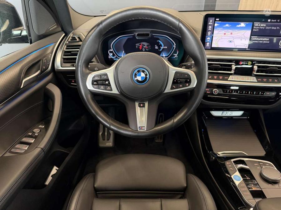 Синий БМВ iX3 2023 в Каунас, объемом двигателя 0.00 л и пробегом 20 тыс. км за 37990 €, фото 16 на AUTOMOTO.COM.LV