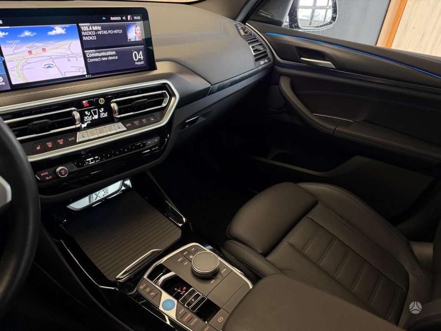 Синий БМВ iX3 2023 в Каунас, объемом двигателя 0.00 л и пробегом 20 тыс. км за 37990 €, фото 20 на AUTOMOTO.COM.LV