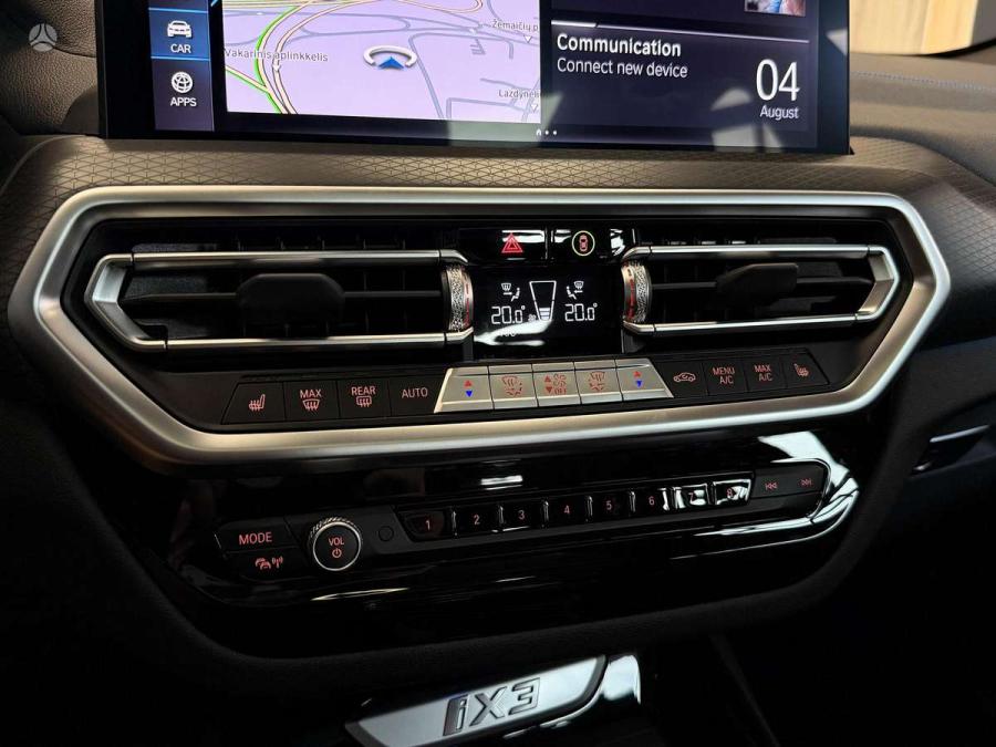 Синий БМВ iX3 2023 в Каунас, объемом двигателя 0.00 л и пробегом 20 тыс. км за 37990 €, фото 23 на AUTOMOTO.COM.LV