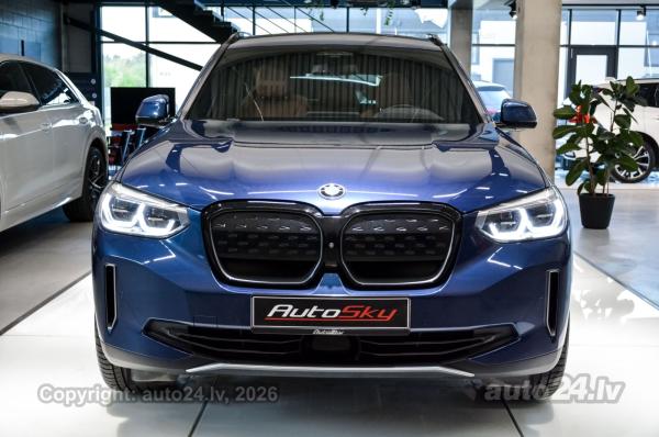 Zils BMW iX3 2021 Tallina, ar dzinēja tilpumu 0.00 L un nobraukumu 74 tūkst. km par 39900 €, foto 3 vietnē AUTOMOTO.COM.LV