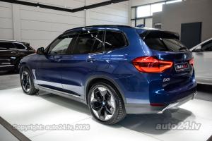 Blue BMW iX3 2021 in Tallinn, with an engine capacity of 0.00 L and mileage of 74 thousand km for 39900 €, photo 7 on AUTOMOTO.COM.LV