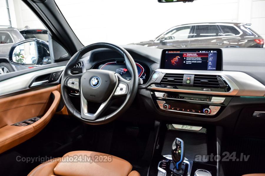 Blue BMW iX3 2021 in Tallinn, with an engine capacity of 0.00 L and mileage of 74 thousand km for 39900 €, photo 14 on AUTOMOTO.COM.LV