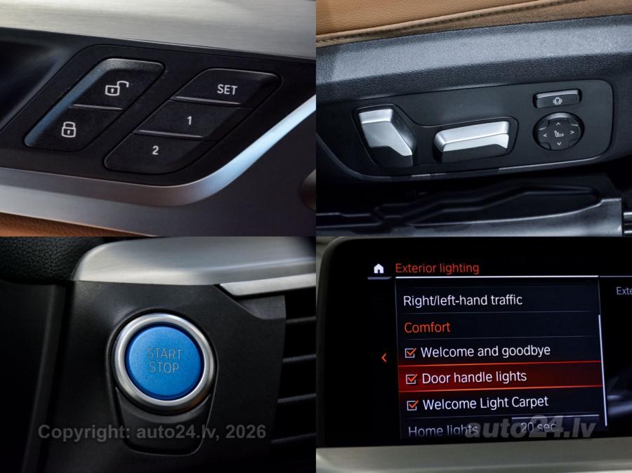 Blue BMW iX3 2021 in Tallinn, with an engine capacity of 0.00 L and mileage of 74 thousand km for 39900 €, photo 21 on AUTOMOTO.COM.LV