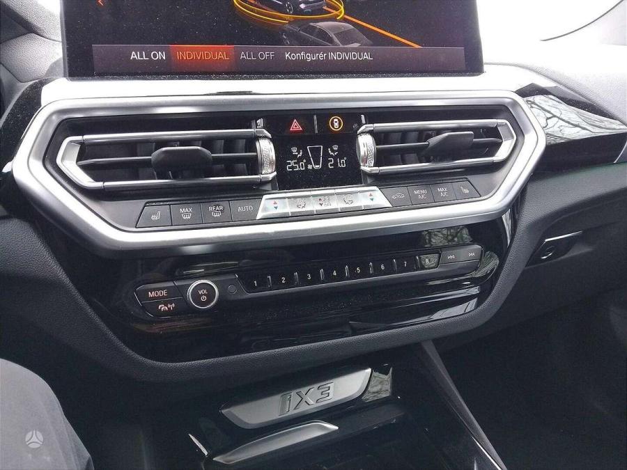 Grey BMW iX3 2022 in Siauliai, with an engine capacity of 0.00 L and mileage of 42 thousand km for 24650 €, photo 27 on AUTOMOTO.COM.LV