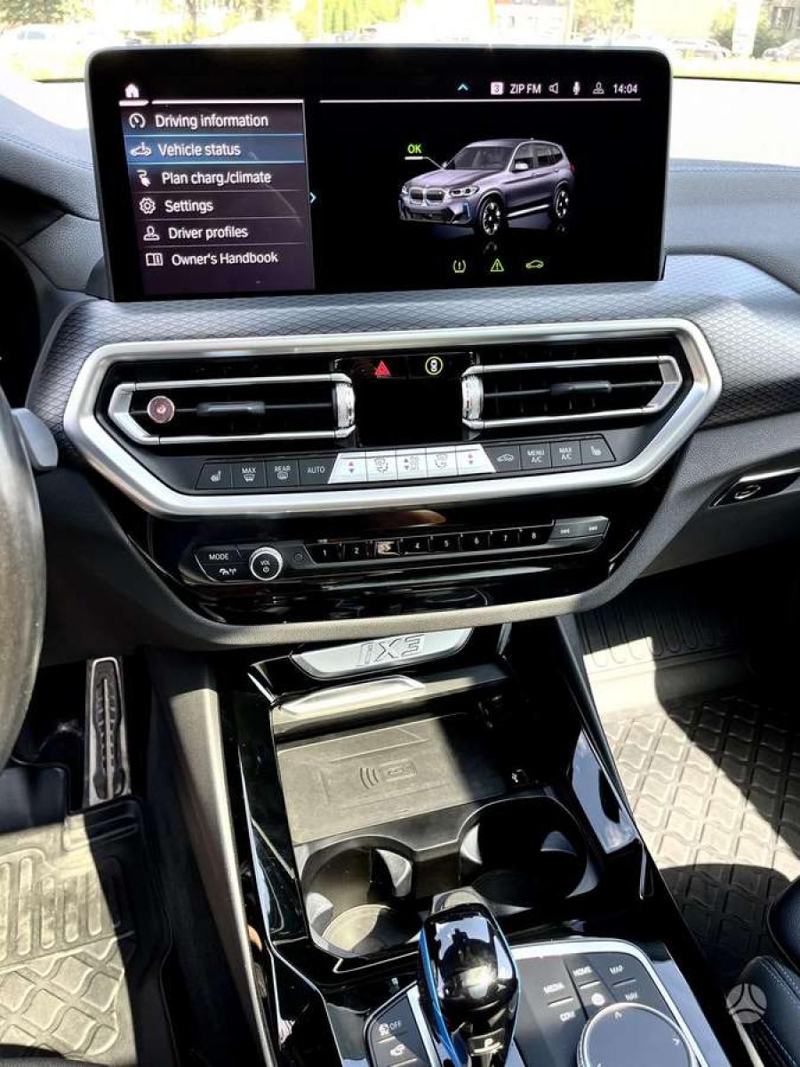 Pelēks BMW iX3 2022 Kauņa, ar dzinēja tilpumu 0.00 L un nobraukumu 141 tūkst. km par 34499 €, foto 12 vietnē AUTOMOTO.COM.LV