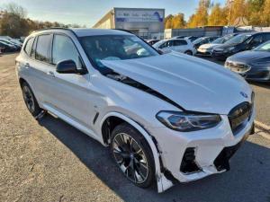 White BMW iX3 2022 in Kaunas, with an engine capacity of 0.00 L and mileage of 54 thousand km for 18900 €, photo  on AUTOMOTO.COM.LV