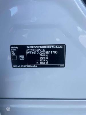 Белый БМВ iX3 2024 в Паневежис, объемом двигателя 0.00 л и пробегом 44 тыс. км за 39929 €, фото 12 на AUTOMOTO.COM.LV
