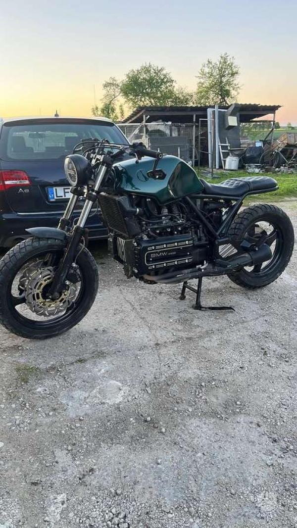 Green BMW K 1100 1993 in Kaunas, with an engine capacity of 1.10 L and mileage of 125 thousand km for 2600 €, photo 1 on AUTOMOTO.COM.LV