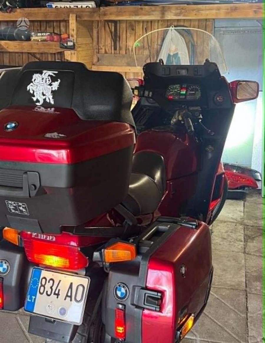 Red BMW K 1100 1993 in Siauliai, with an engine capacity of 1.09 L and mileage of 80 thousand km for 2200 €, photo 13 on AUTOMOTO.COM.LV