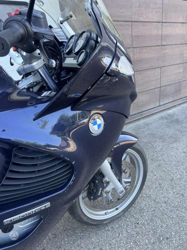 Blue BMW K 1200GT 2004 in Alytus, with an engine capacity of 1.20 L and mileage of 92 thousand km for 2000 €, photo 9 on AUTOMOTO.COM.LV