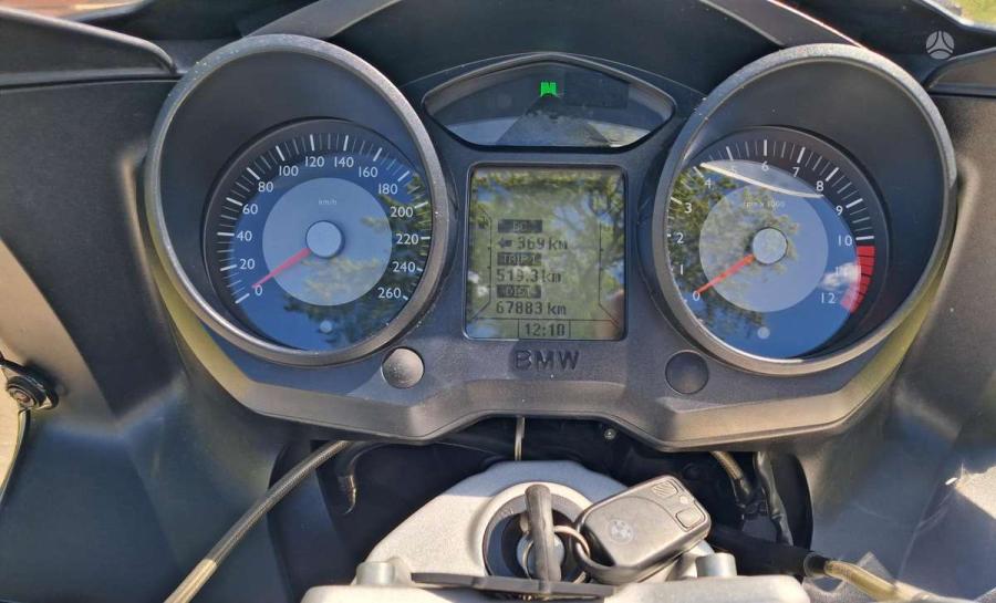 Grey BMW K 1200GT 2006 in Kaunas, with an engine capacity of 1.20 L and mileage of 67 thousand km for 3950 €, photo 12 on AUTOMOTO.COM.LV