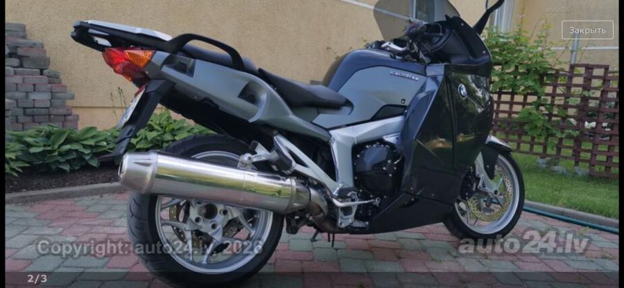 Pelēks BMW K 1200GT 2008 Tallina, ar dzinēja tilpumu 1.16 L un nobraukumu 76 tūkst. km par 3999 €, foto 4 vietnē AUTOMOTO.COM.LV