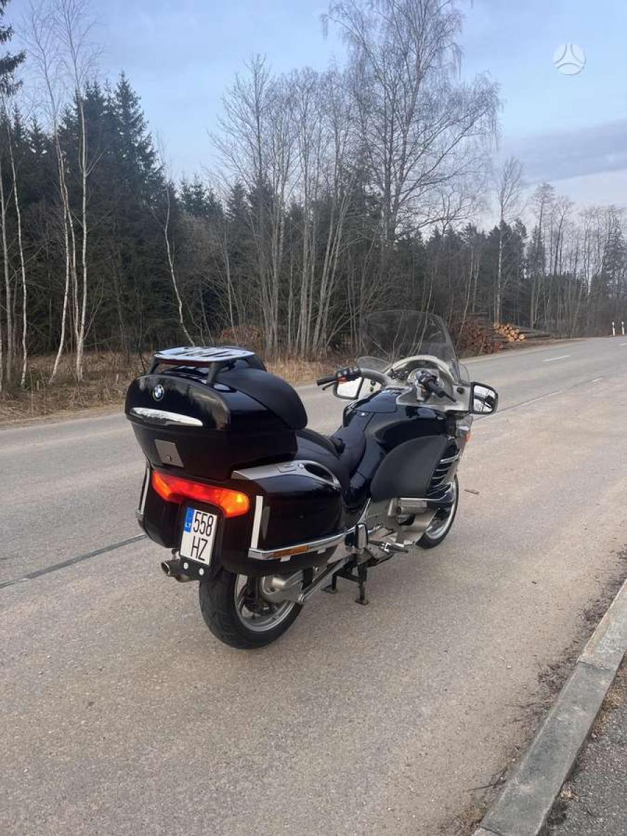 Black BMW K 1200LT 2007 in Vilnius, with an engine capacity of 1.20 L and mileage of 72 thousand km for 3950 €, photo 3 on AUTOMOTO.COM.LV