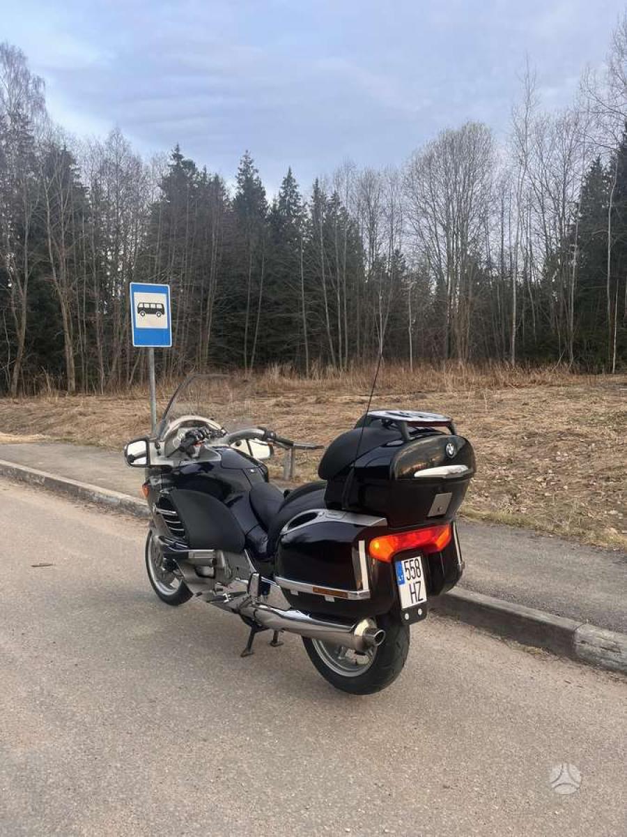 Black BMW K 1200LT 2007 in Vilnius, with an engine capacity of 1.20 L and mileage of 72 thousand km for 3950 €, photo 4 on AUTOMOTO.COM.LV