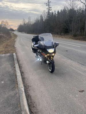 Black BMW K 1200LT 2007 in Vilnius, with an engine capacity of 1.20 L and mileage of 72 thousand km for 3950 €, photo 5 on AUTOMOTO.COM.LV
