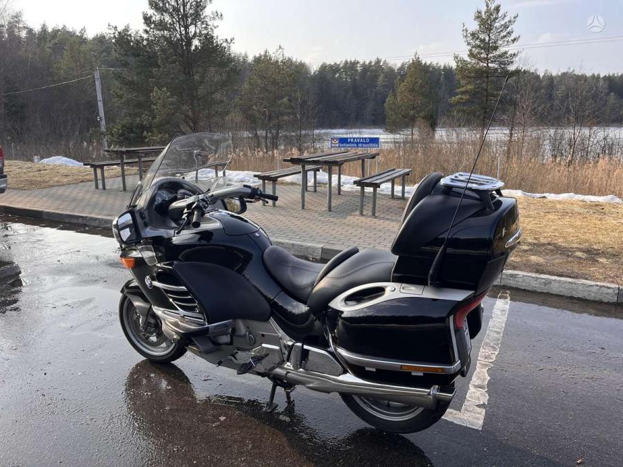 Black BMW K 1200LT 2007 in Vilnius, with an engine capacity of 1.20 L and mileage of 72 thousand km for 3950 €, photo 8 on AUTOMOTO.COM.LV