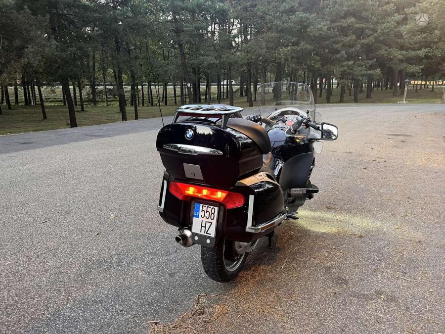 Black BMW K 1200LT 2007 in Vilnius, with an engine capacity of 1.20 L and mileage of 72 thousand km for 3950 €, photo 10 on AUTOMOTO.COM.LV