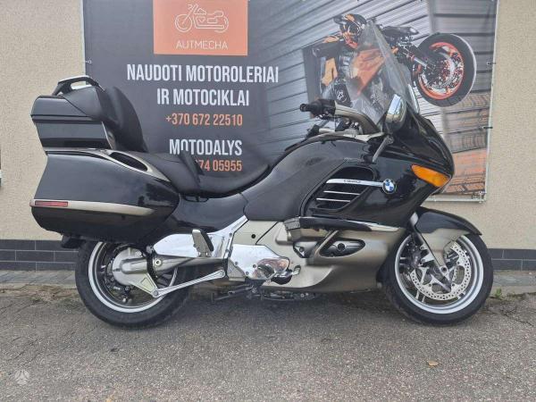 Black BMW K 1200LT 2008 in Panevezys, with an engine capacity of 1.20 L and mileage of 60 thousand km for 4250 €, photo 3 on AUTOMOTO.COM.LV