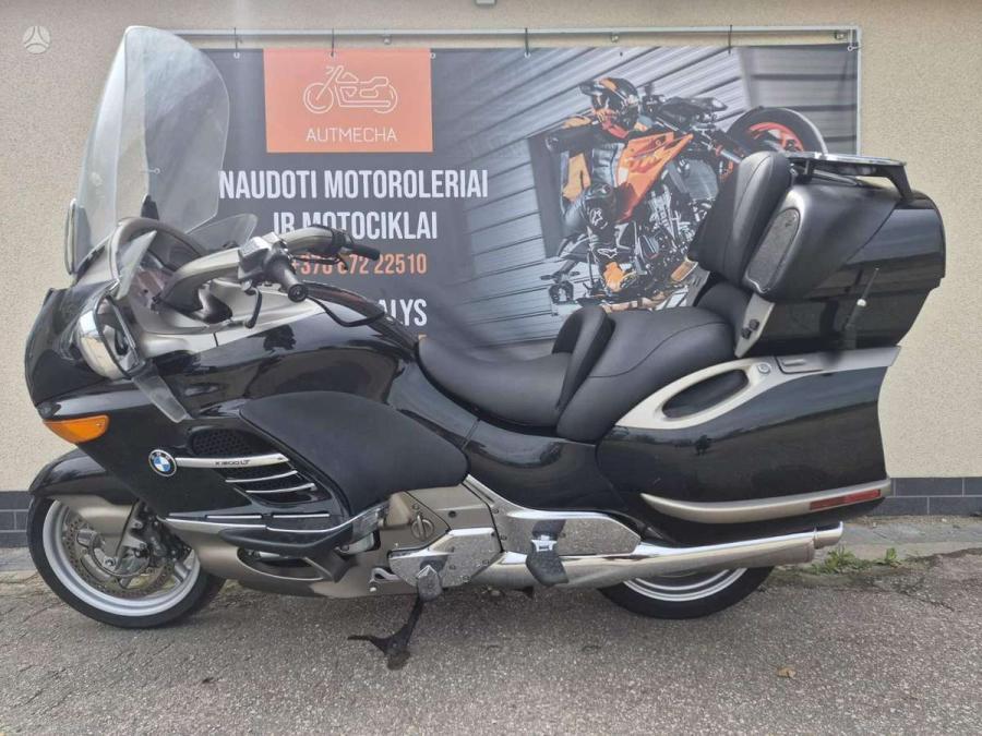 Black BMW K 1200LT 2008 in Panevezys, with an engine capacity of 1.20 L and mileage of 60 thousand km for 4250 €, photo 5 on AUTOMOTO.COM.LV
